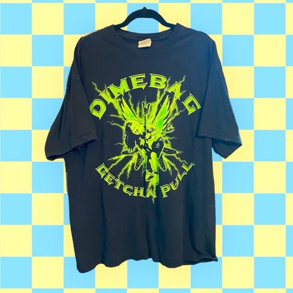 Vintage | Shirts | Vintage Dimebag Darrell Getcha Pull Pantera | Poshmark